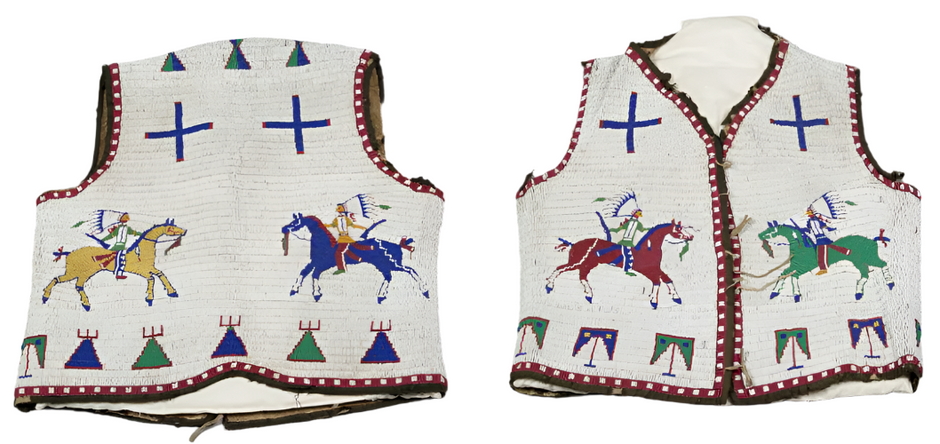 Native American Handmade Beaded Vests – PowwowRegaliaShop