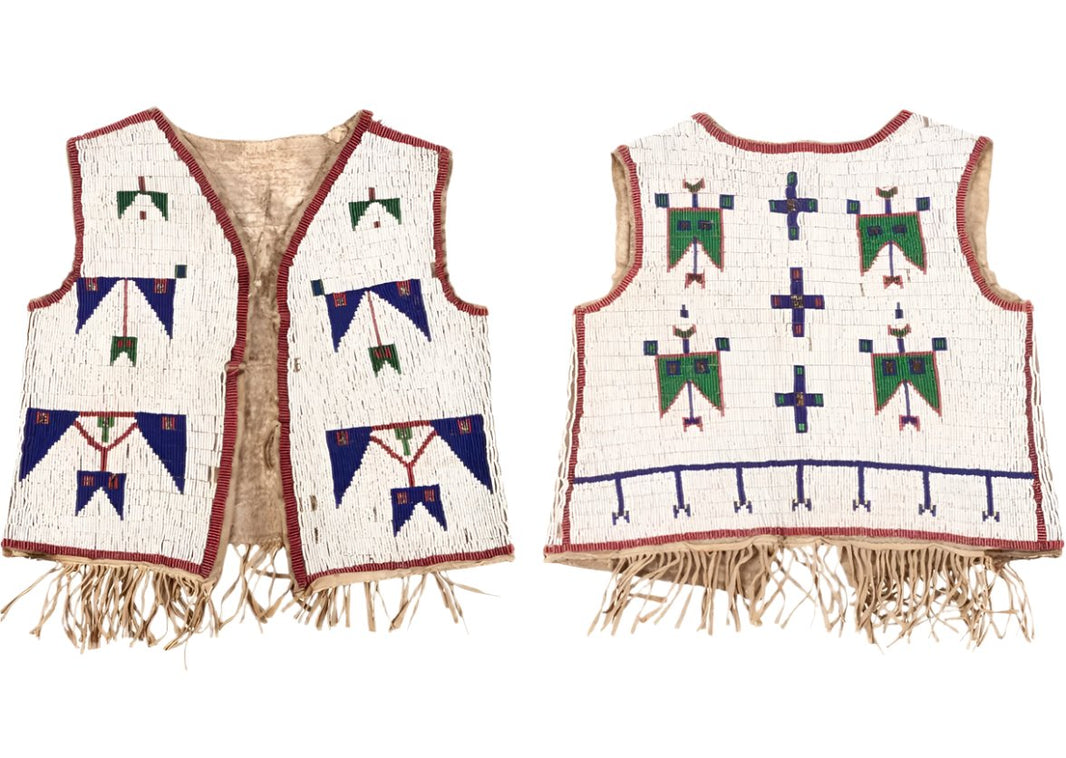 Native American Handmade Beaded Vests – PowwowRegaliaShop