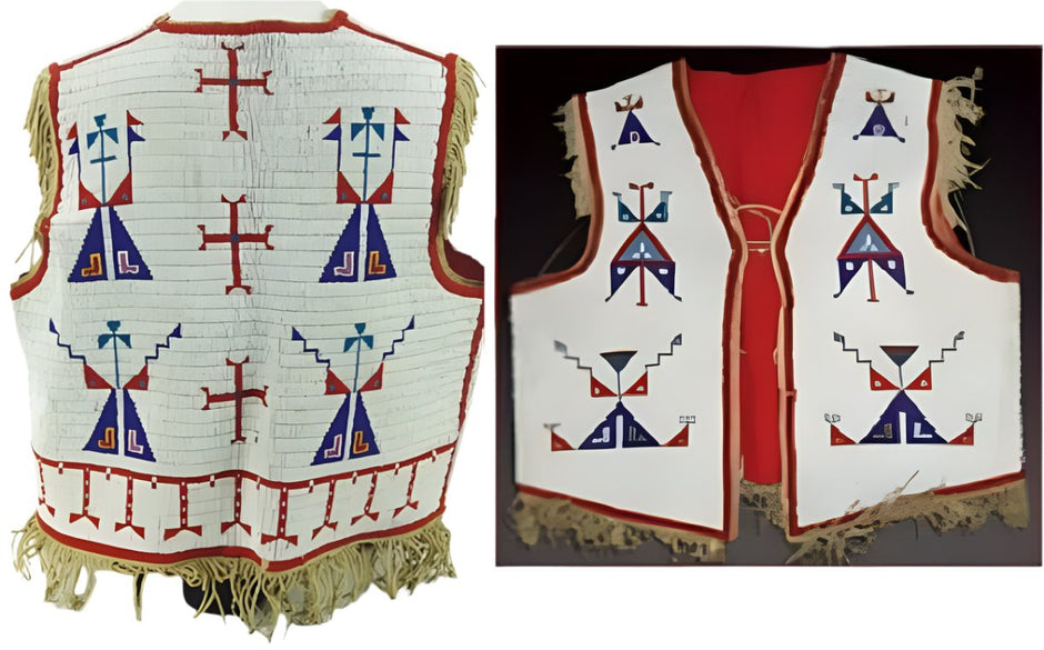 Native American Handmade Beaded Vests – PowwowRegaliaShop