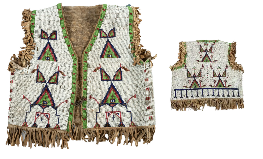 Native American Handmade Beaded Vests – PowwowRegaliaShop