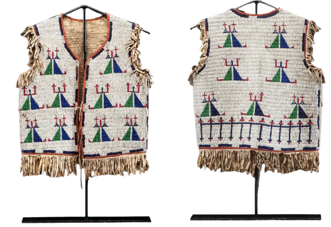 Native American Handmade Beaded Vests – PowwowRegaliaShop